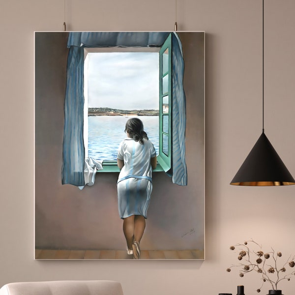 Looking Out a Window Art - Etsy