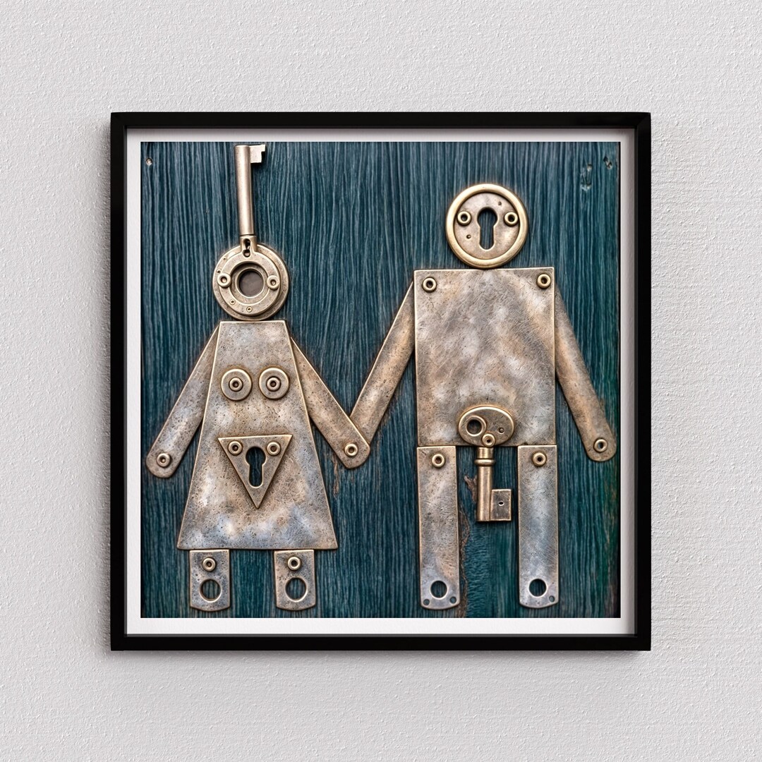 Funny Picture the Keys to Life Digital Download Printable Wall Art Lock ...