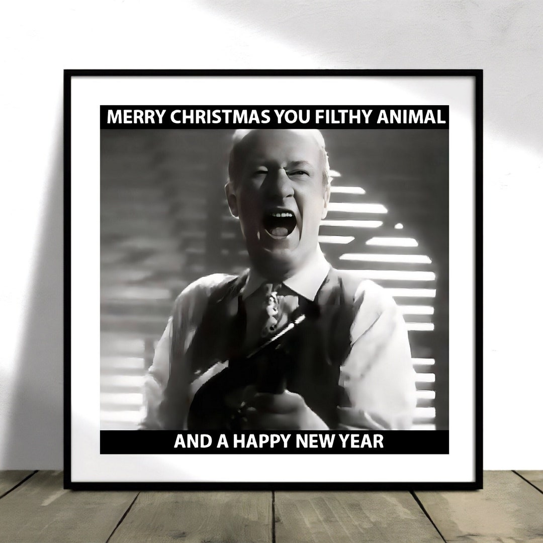Keep the Change Ya Filthy Animal Home Alone Poster Machine Gun - Etsy