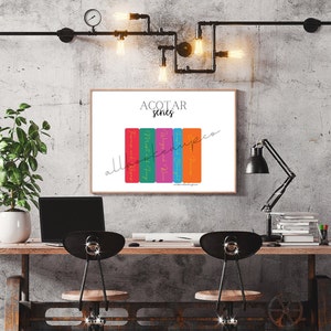 ACOTAR Inspired Book Print Digital Download - Etsy