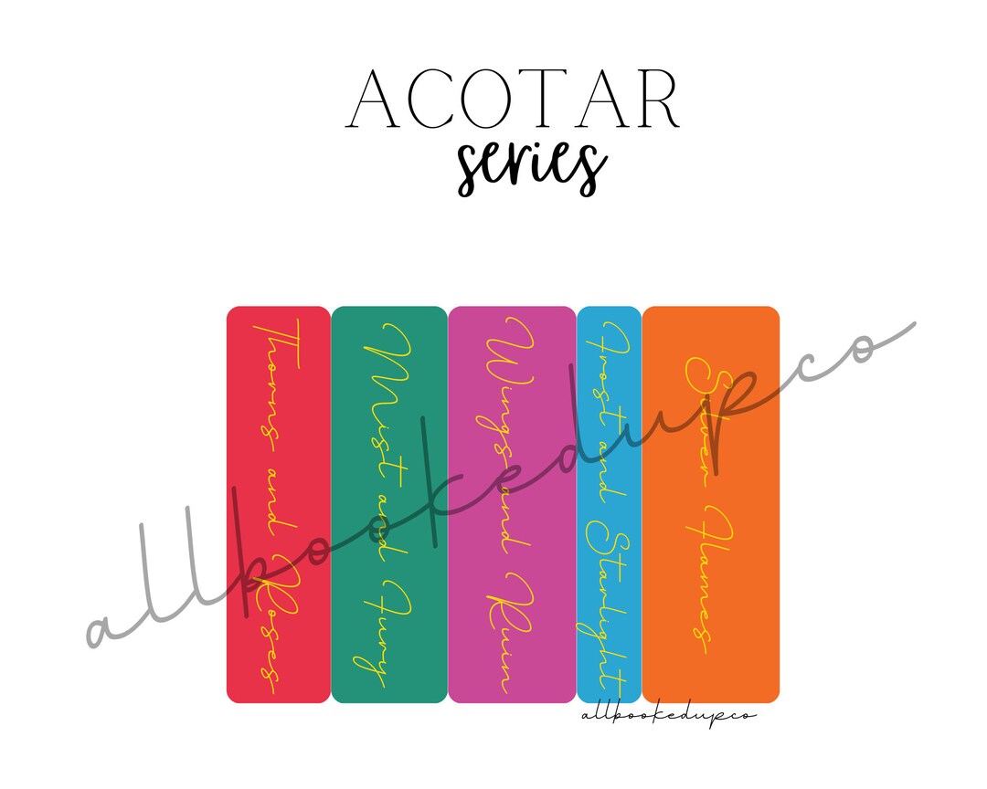 ACOTAR Inspired Book Print Digital Download - Etsy