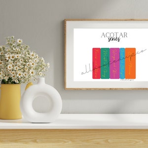 ACOTAR Inspired Book Print Digital Download - Etsy