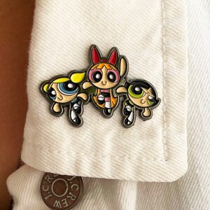 Powerpuff Girls Lapel Pin - Etsy