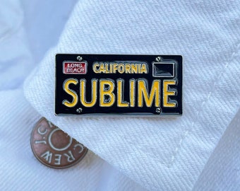 Sublime License Plate Logo Vinyl Sticker Officially Licensed Band ...