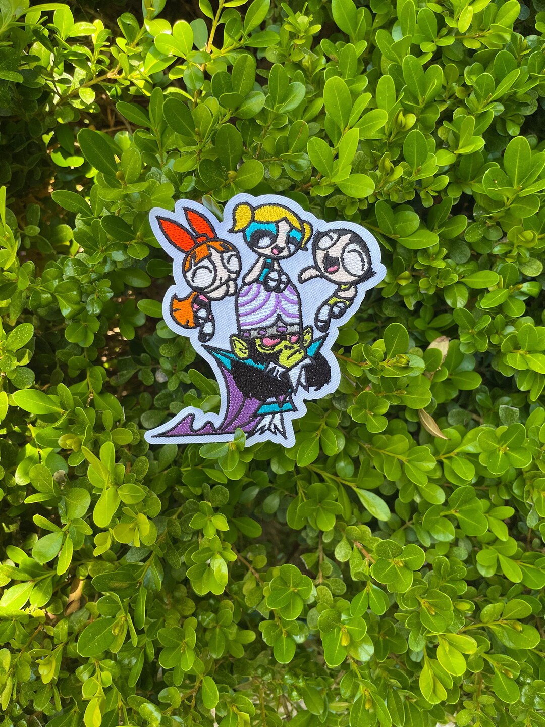 Mojo Jojo & Powerpuff Girls Patch - Etsy