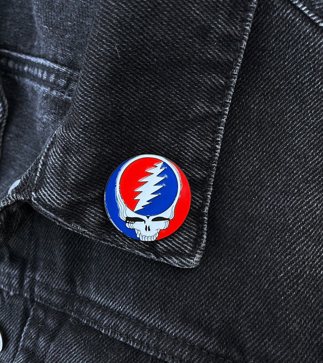 Grateful Dead SYF Lapel Pin - Etsy
