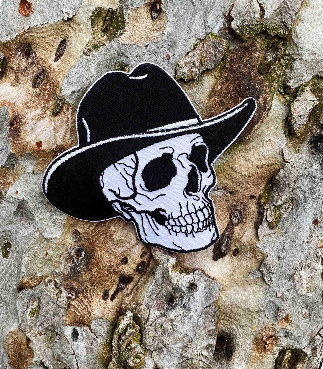 Cowboy Skull Patch - Etsy