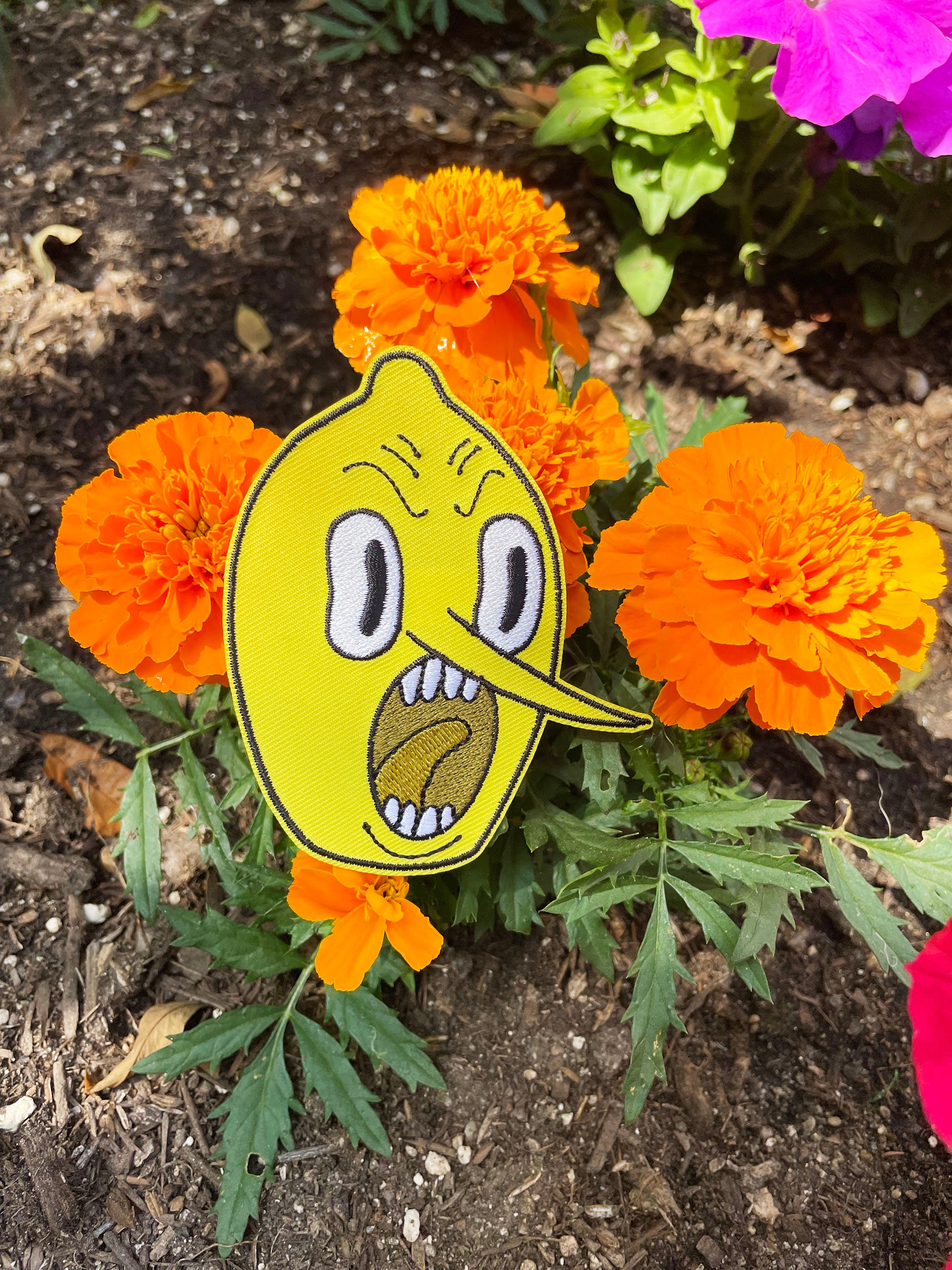 Lemongrab Scream Patch - Etsy