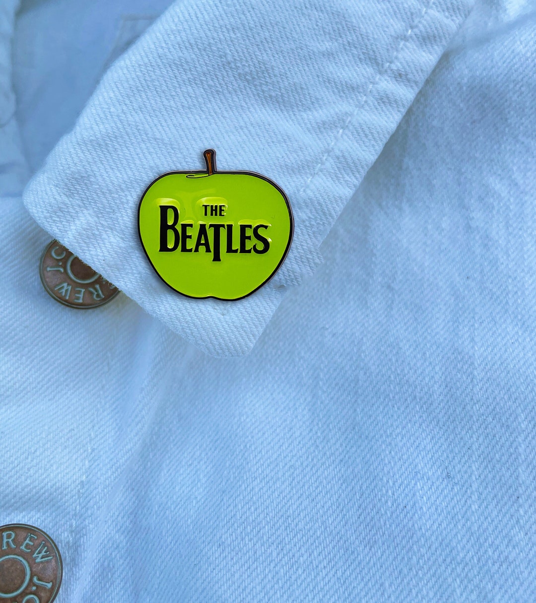 The Beatles Apple Lapel Pin - Etsy