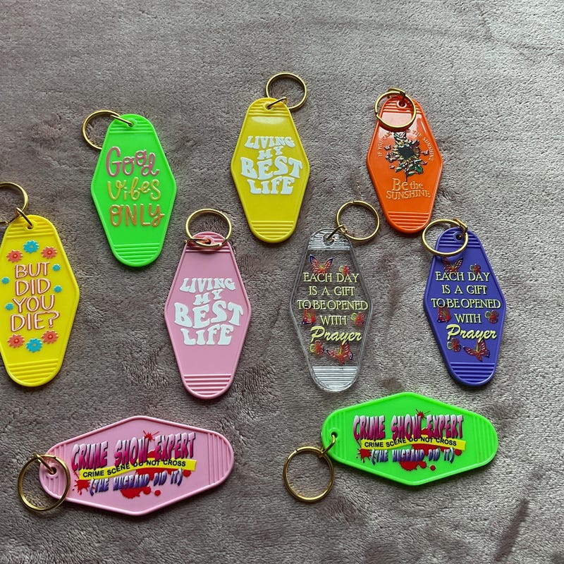 Vintage Keychain - Etsy