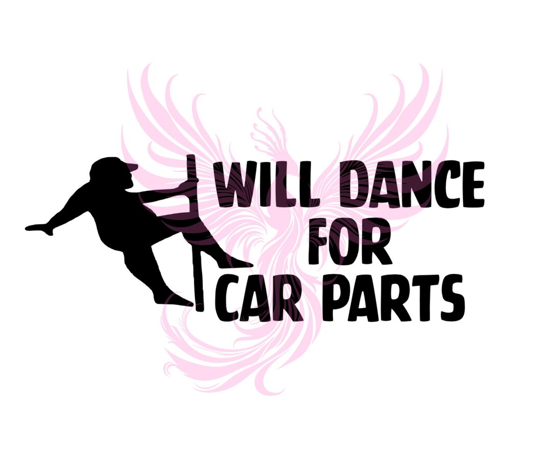 Funny Car Guy Decal, Dancing Car Decal, Funny Car Guy Dancing , Car Guy ...