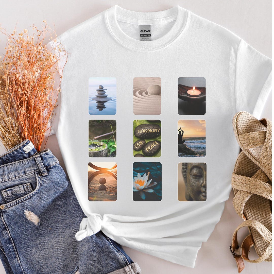 Zen Inspired Shirt, Everything Zen, Peaceful Mind Shirt, Meditation ...