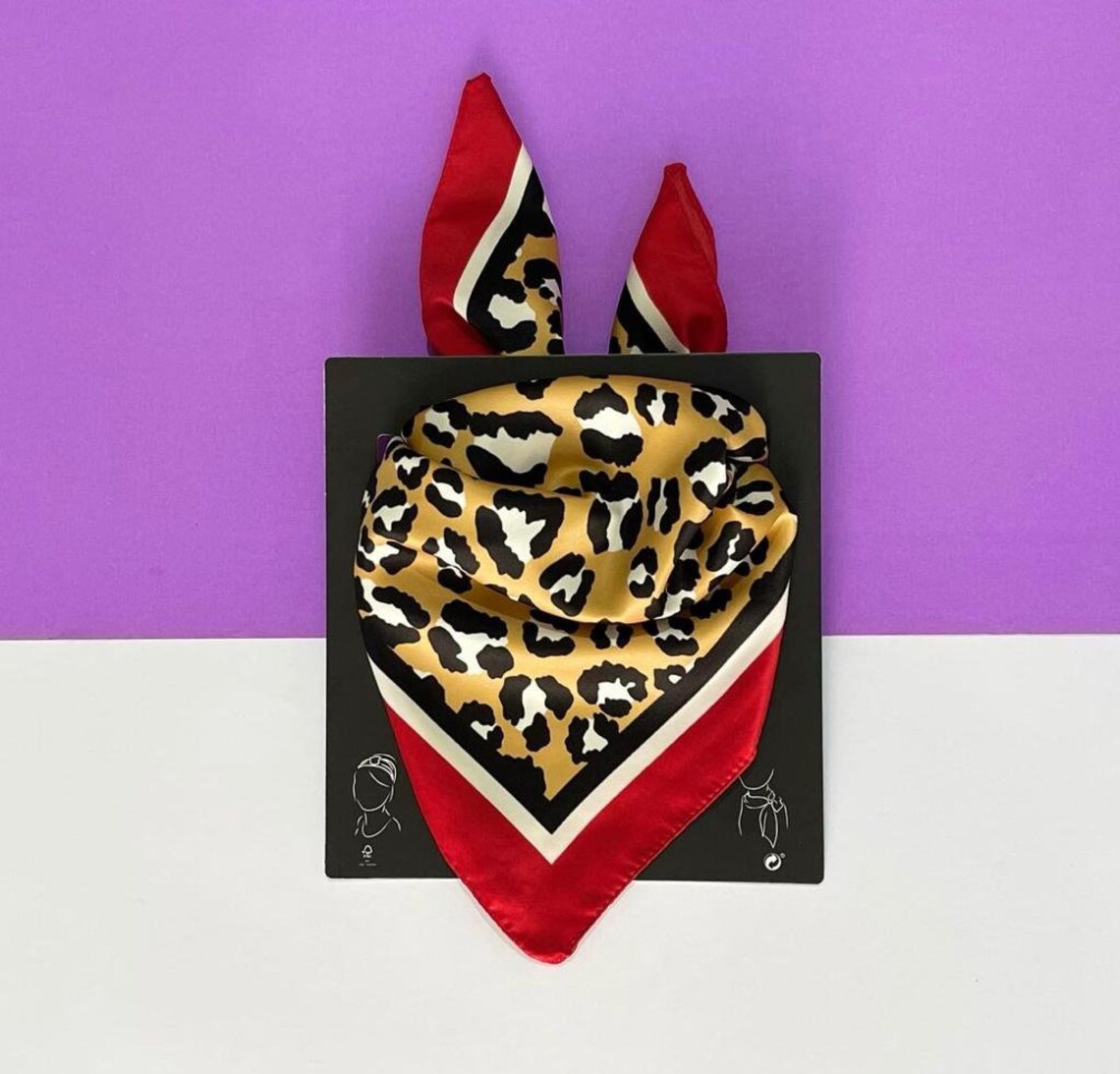 Bandanas for Women, Patterned Bandana, Patterned Scarf, Scarf for Women ...