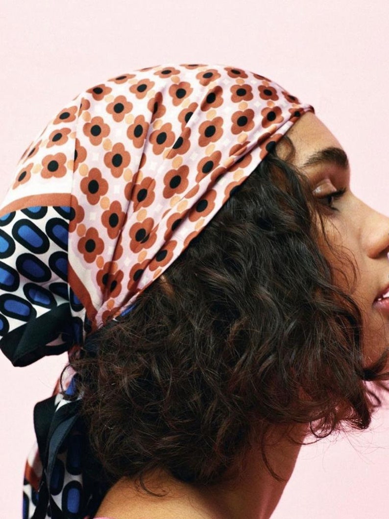 Bandanas for Women, Patterned Bandana, Patterned Scarf, Scarf for Women ...