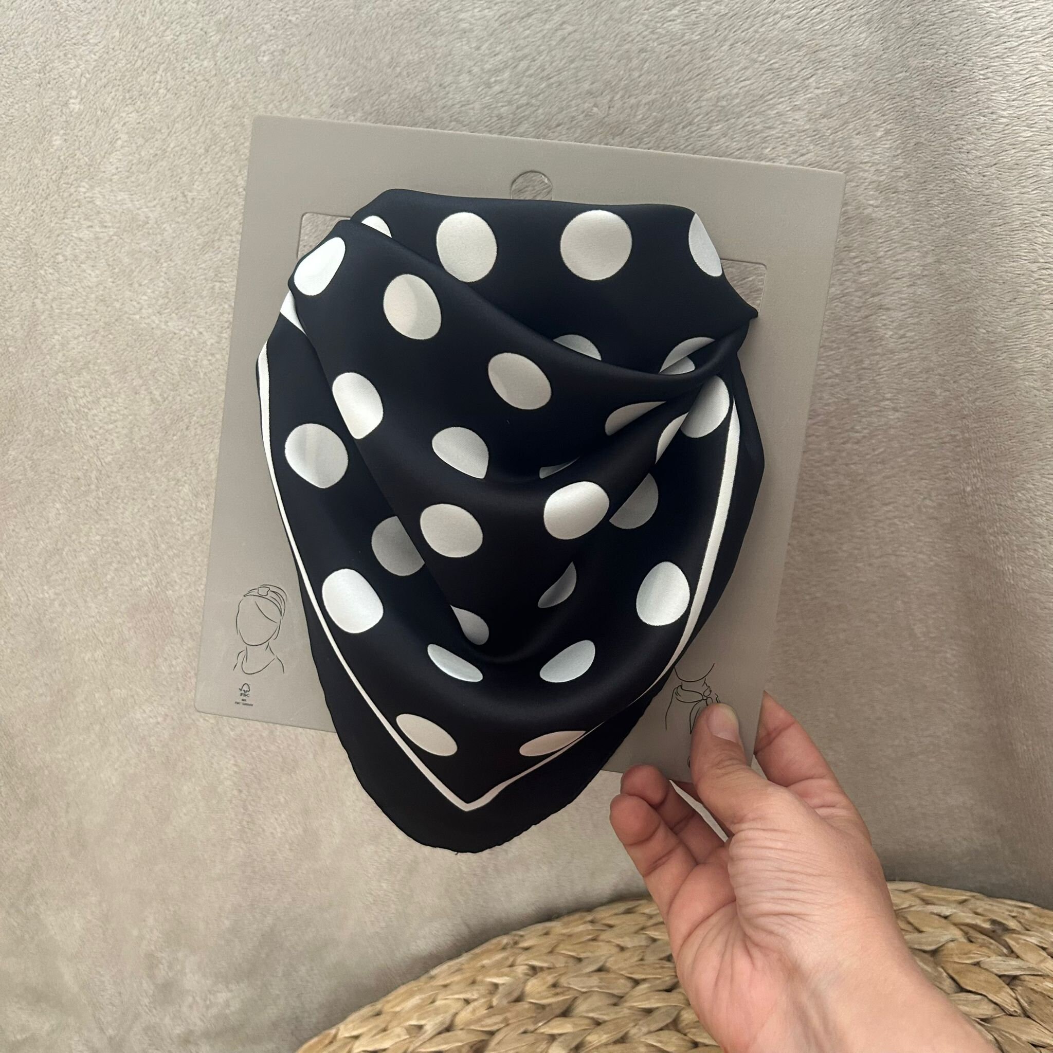 Polka Dot Bandanas,bandanas for Women, Patterned Bandana, Patterned ...