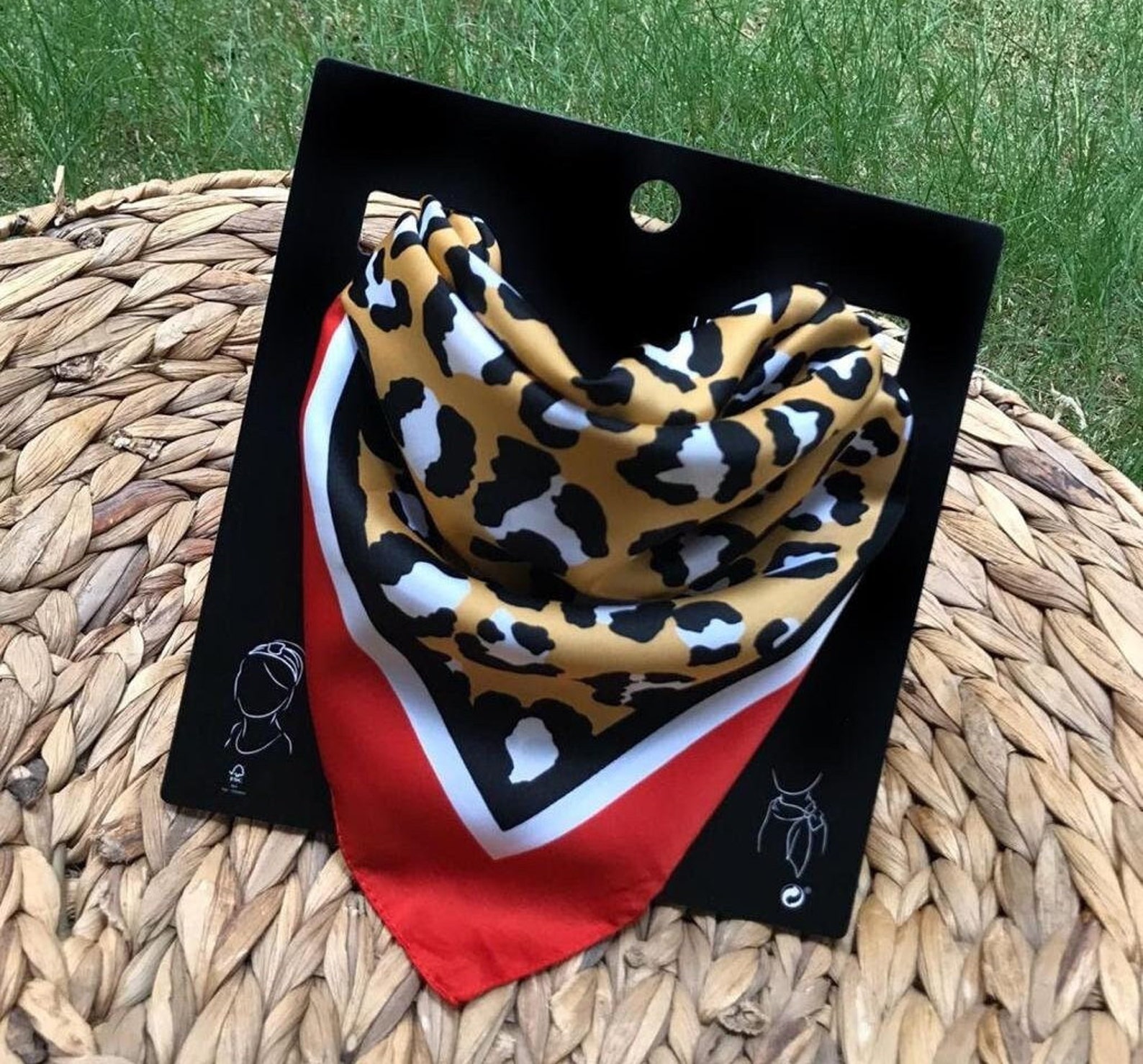 Bandanas for Women, Patterned Bandana, Patterned Scarf, Scarf for Women ...
