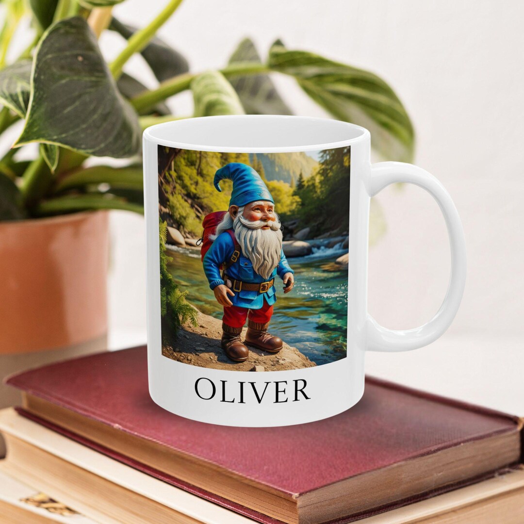 Gnome Mug: Personalized Nordic Folklore Gift, Scandinavian Nisse ...