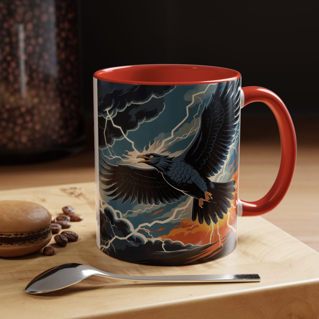 Thunderbird Coffee Cup: Native American Folklore, Legendary Creature ...
