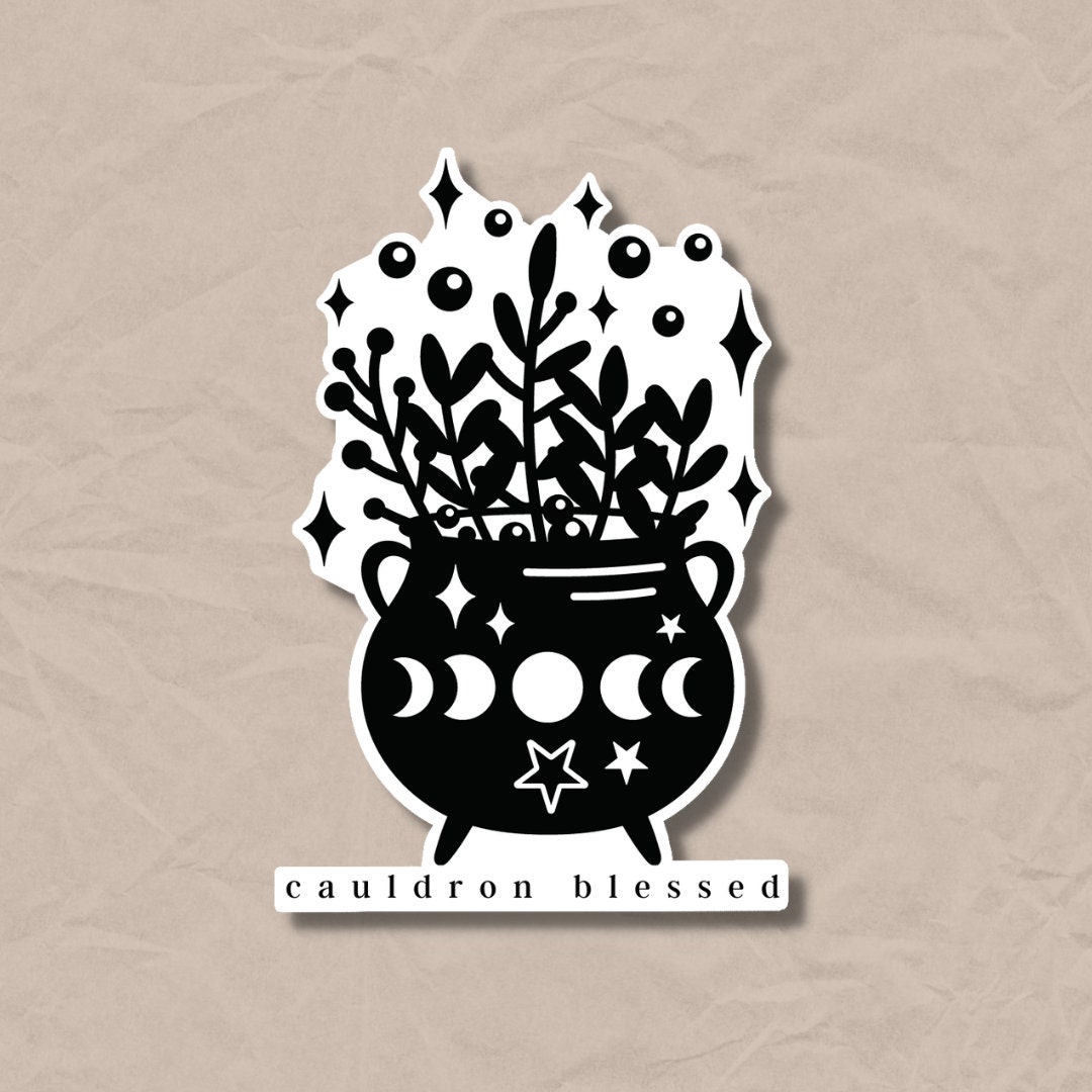 ACOTAR Cauldron Blessed VINYL STICKER Booktok - Etsy