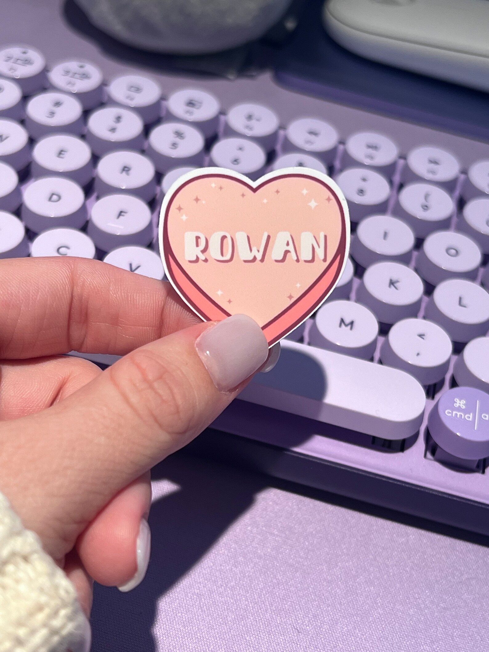 TOG Boys Candy Hearts Throne of Glass Stickers VINYL STICKER Sarah J ...