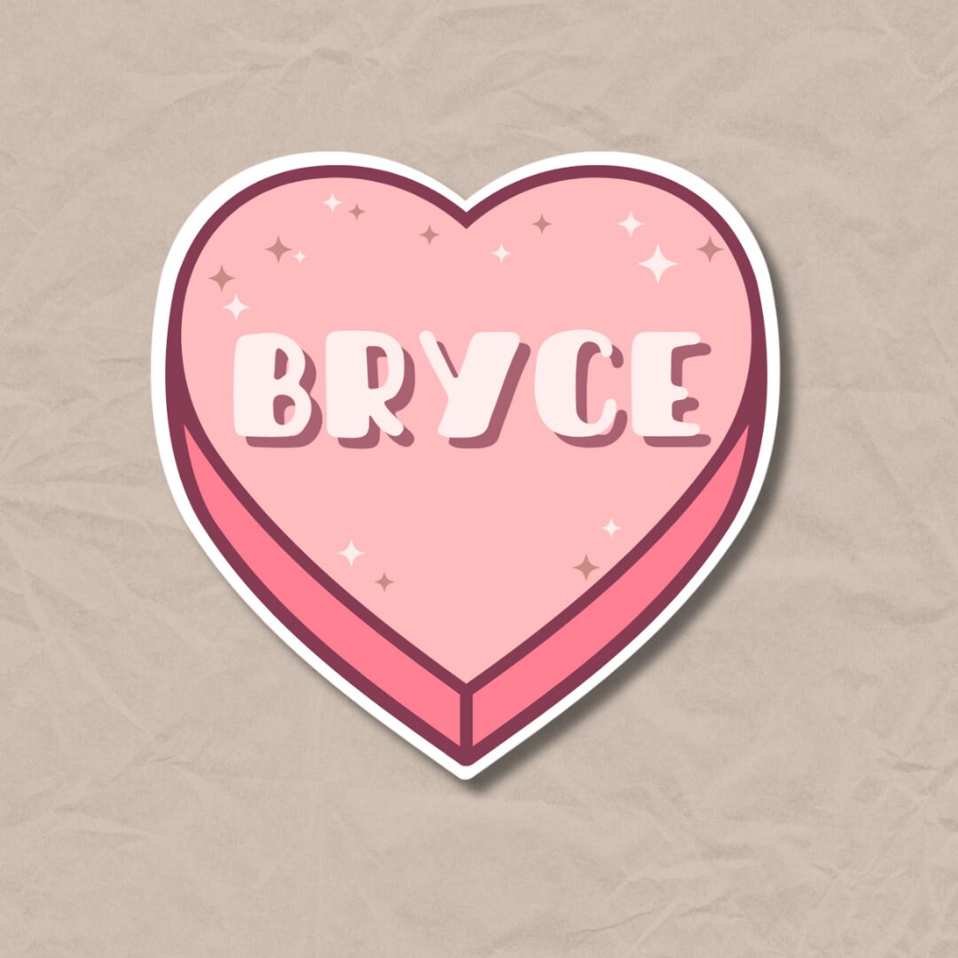 Crescent City Girls Candy Hearts Sticker VINYL STICKERS Sarah J Maas ...