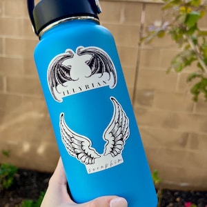 ACOTAR Illyrian Wings Sticker VINYL STICKER Booktok - Etsy