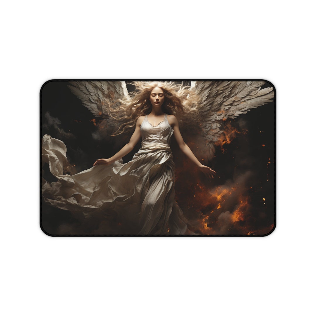 Angelic Grace in Art Desk Mat - Etsy