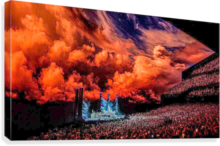 Phish Concert Poster: Serene 'divided Sky' Performance Graphic Sphere ...