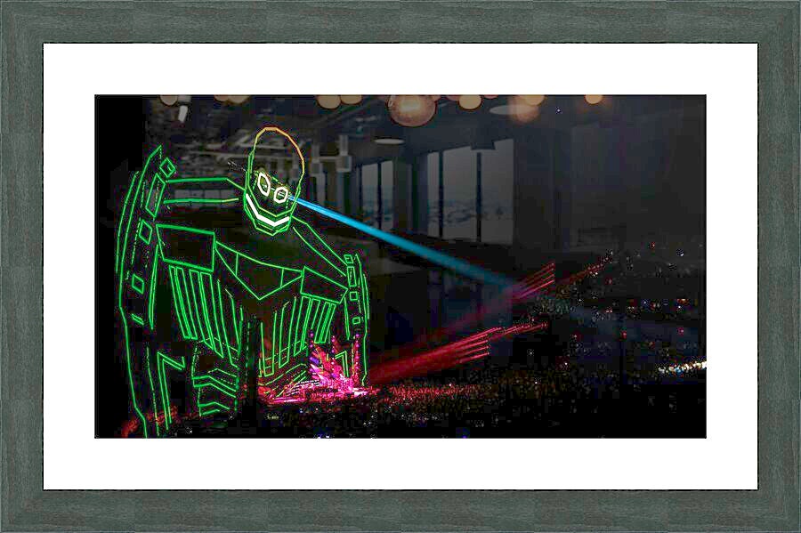 Phish Concert Poster: Futuristic 'ghost' Performance Graphic Sphere ...