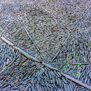 Historic Mexican Cobblestone Art Print: Timeless Charm of Heritage in ...