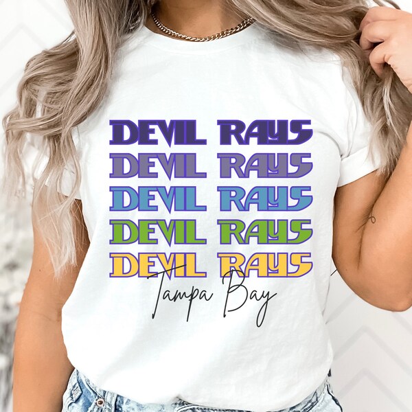 Devil Rays Shirt - Etsy