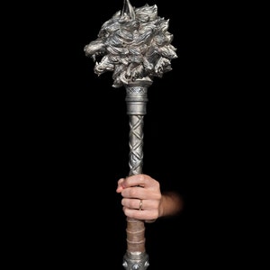 Lone Wolf Mace: Authentic Dungeons and Dragons Cosplay Prop - Etsy