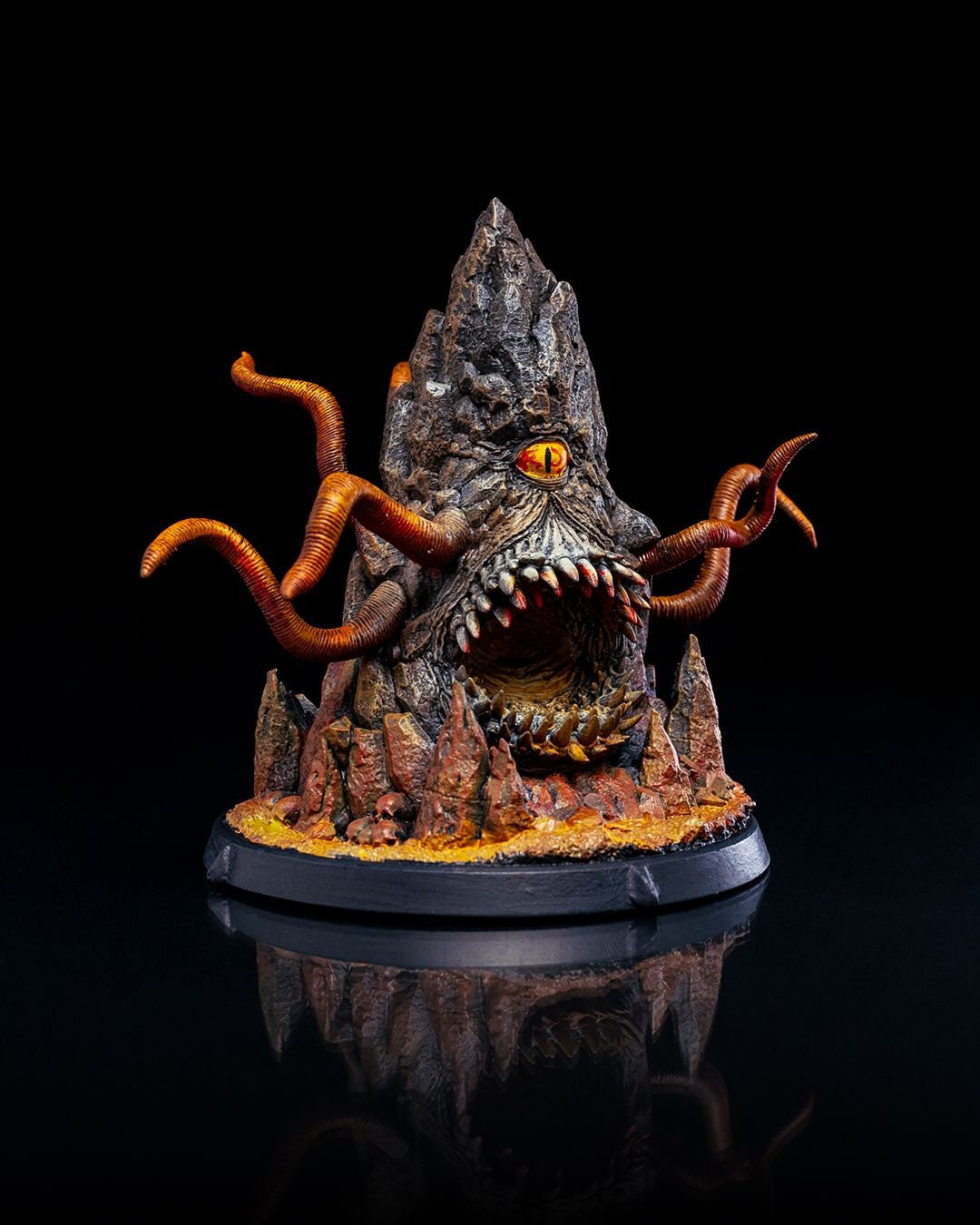 Stonebound Stalker: Resin Miniature for Dnd & Ttrpgs Roper, Ambusher of ...