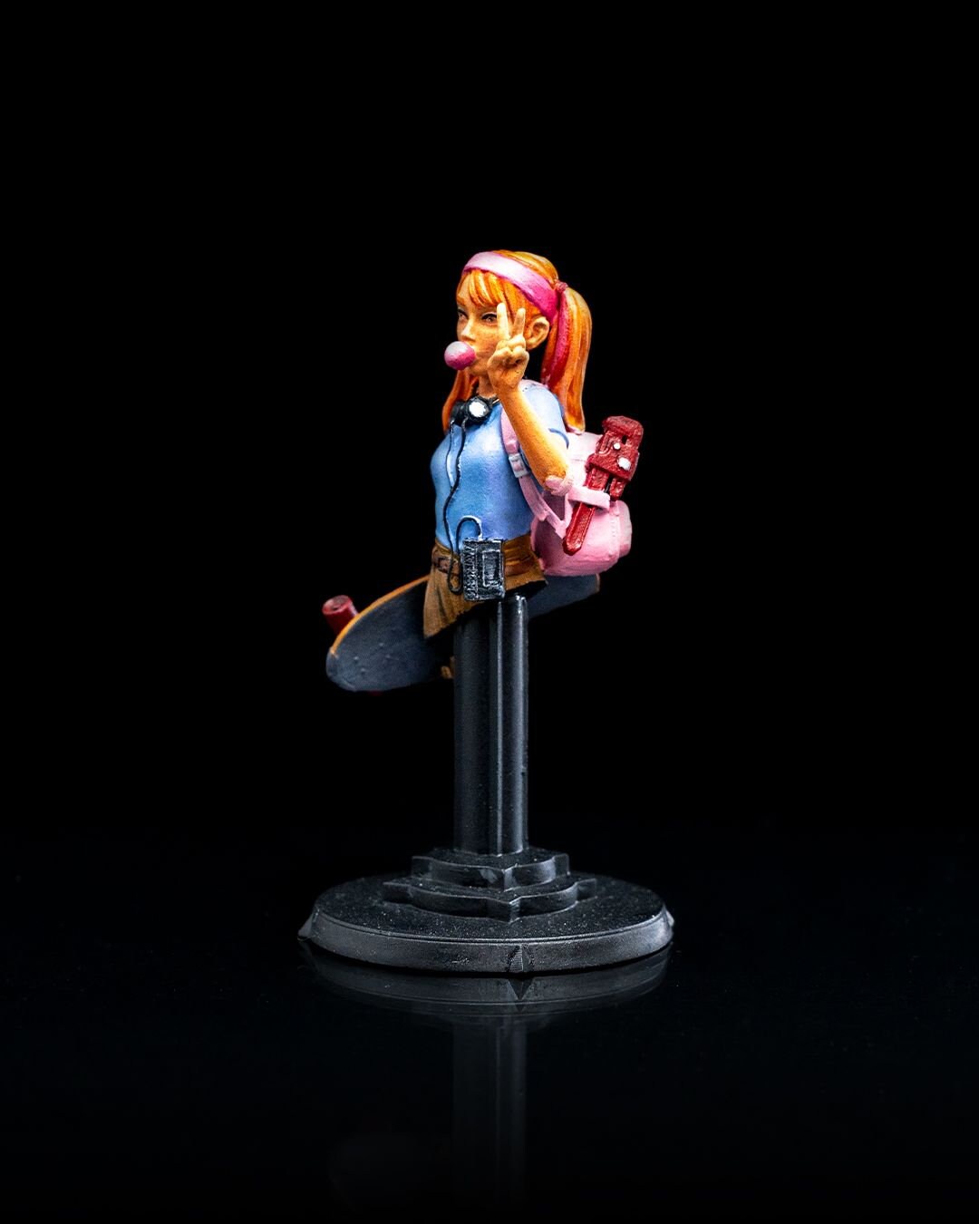 Melissa Hero 3D Printed Miniature Fantasy RPG Tabletop Gaming Figurine ...