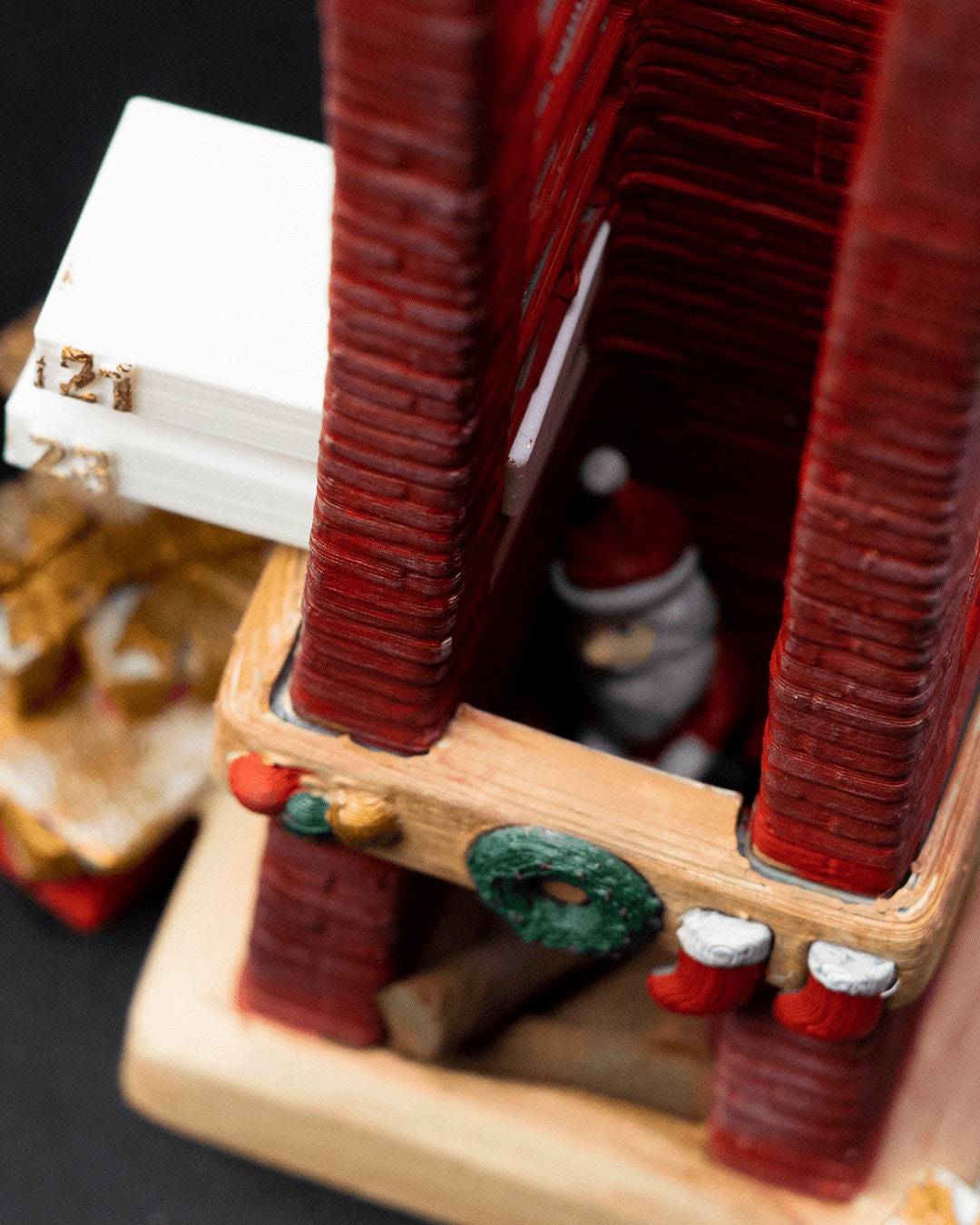 Santa Countdown Chimney - Etsy