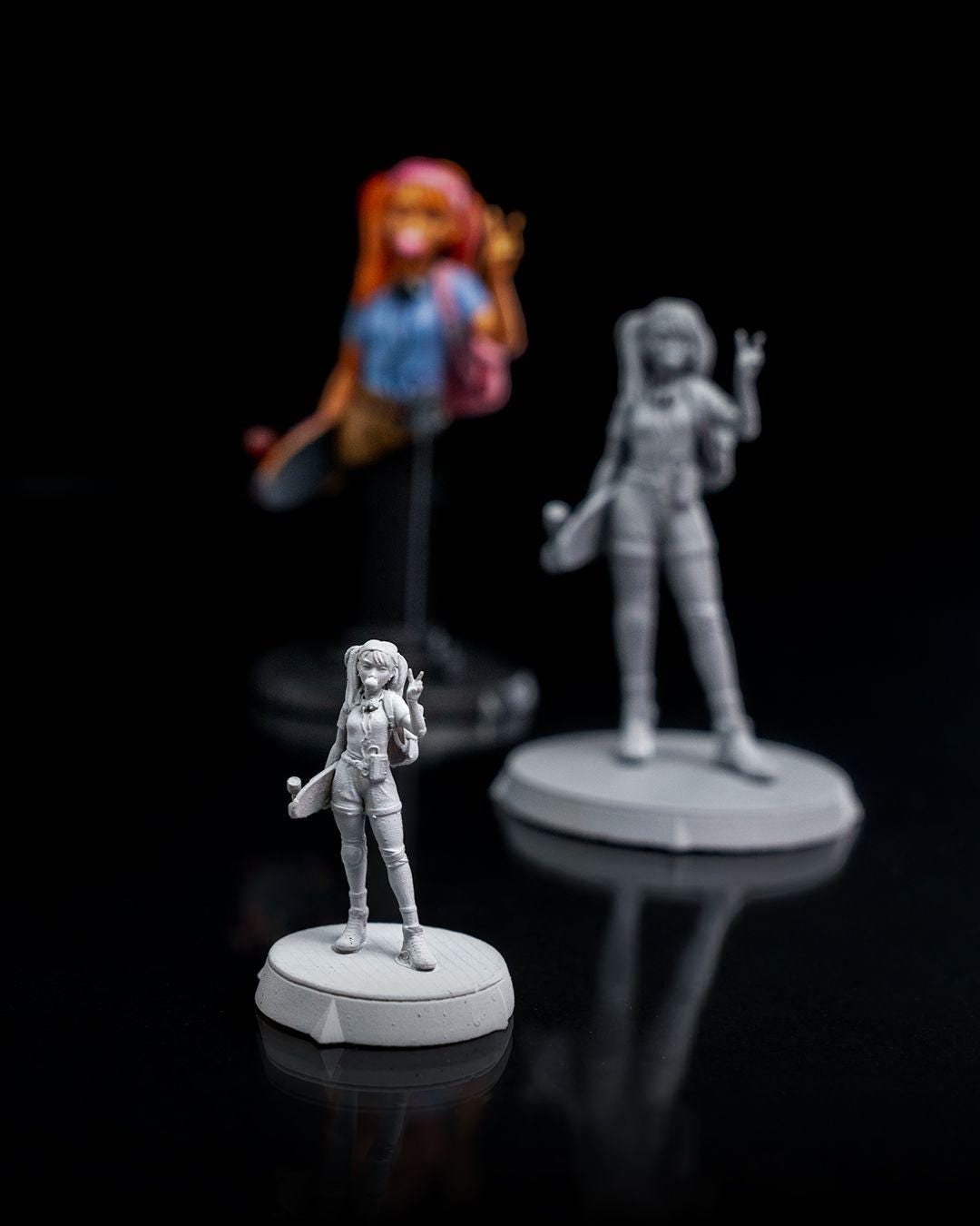 Heroes and Npcs of Nostalgia Quest | 3d-printed RPG Miniatures | Ozzy ...