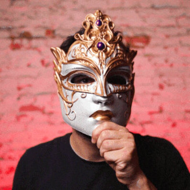 Mystique Masquerade: Venetian Carnival Mask - Etsy