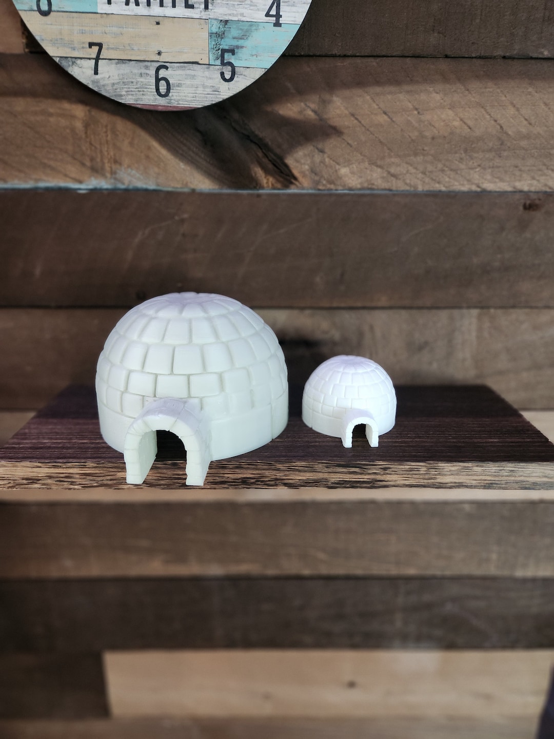 3d‑printed Igloo Architectural Model – Miniature Decorative Display Piece - Etsy