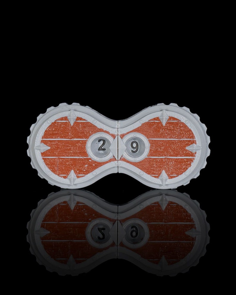 3D Printed Life Counter: RPG, Dnd, MTG Hit Point Tracker for Tabletop ...