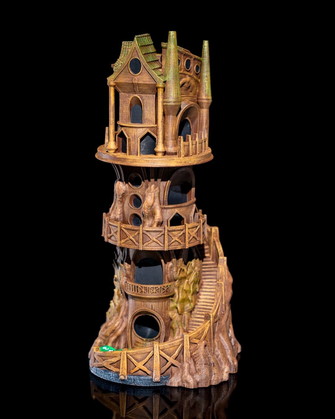 3d-printed Dice Tower: Majestic Watch Tower for RPG Tabletop Games - Etsy