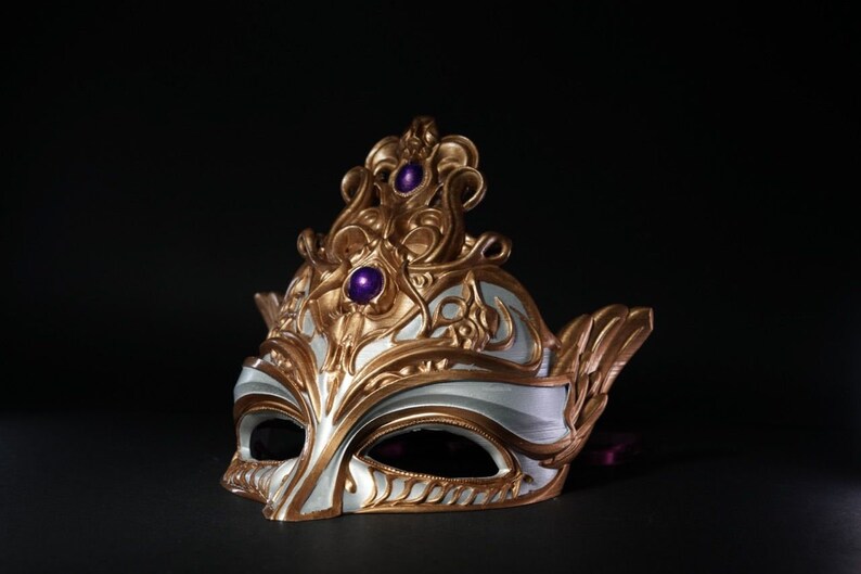 Mystique Masquerade: Venetian Carnival Mask - Etsy