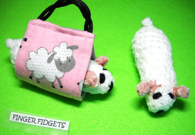 4 LAMB CRADLE: Squishy Finger Fidget Toy or OT Manipulative in ...