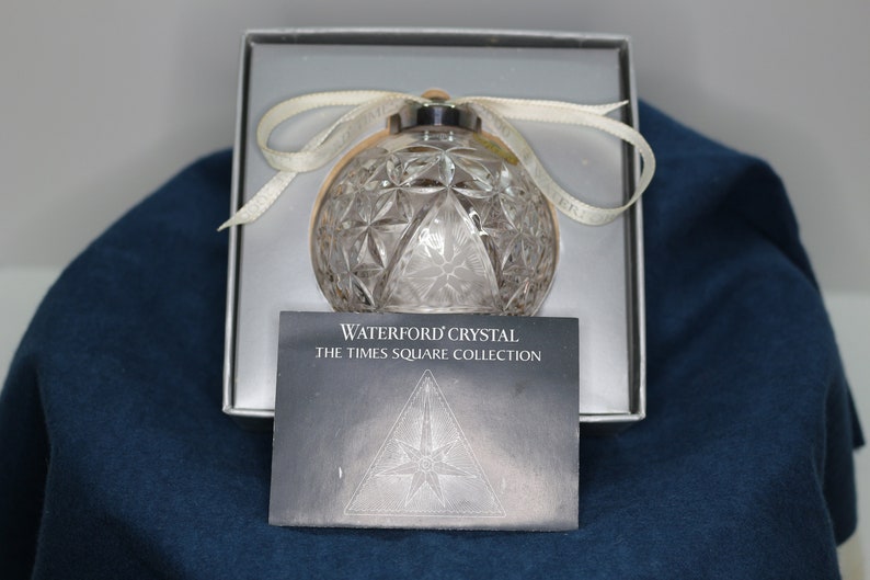 Waterford Crystal 2000 Times Square Collection Christmas Ornament - Etsy