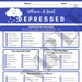 Depression Plan Mental Health Printable Template - Depression Coping ...