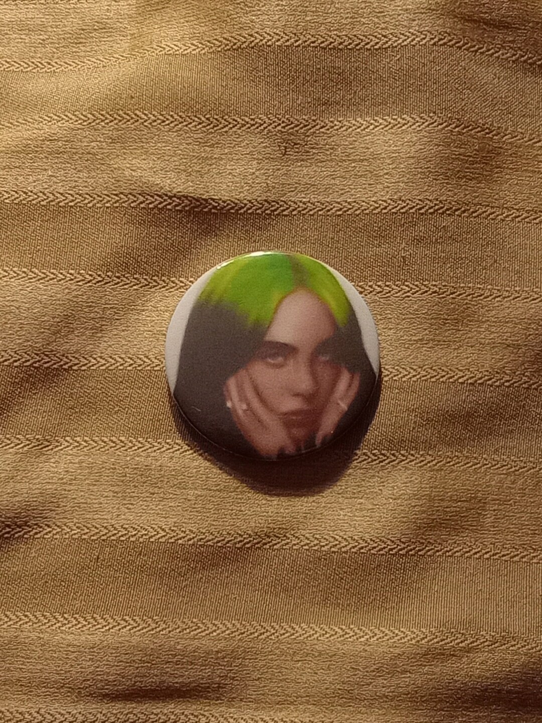 Rapper Singer Billie Eilish Button Pinback All Metal Modern - Etsy