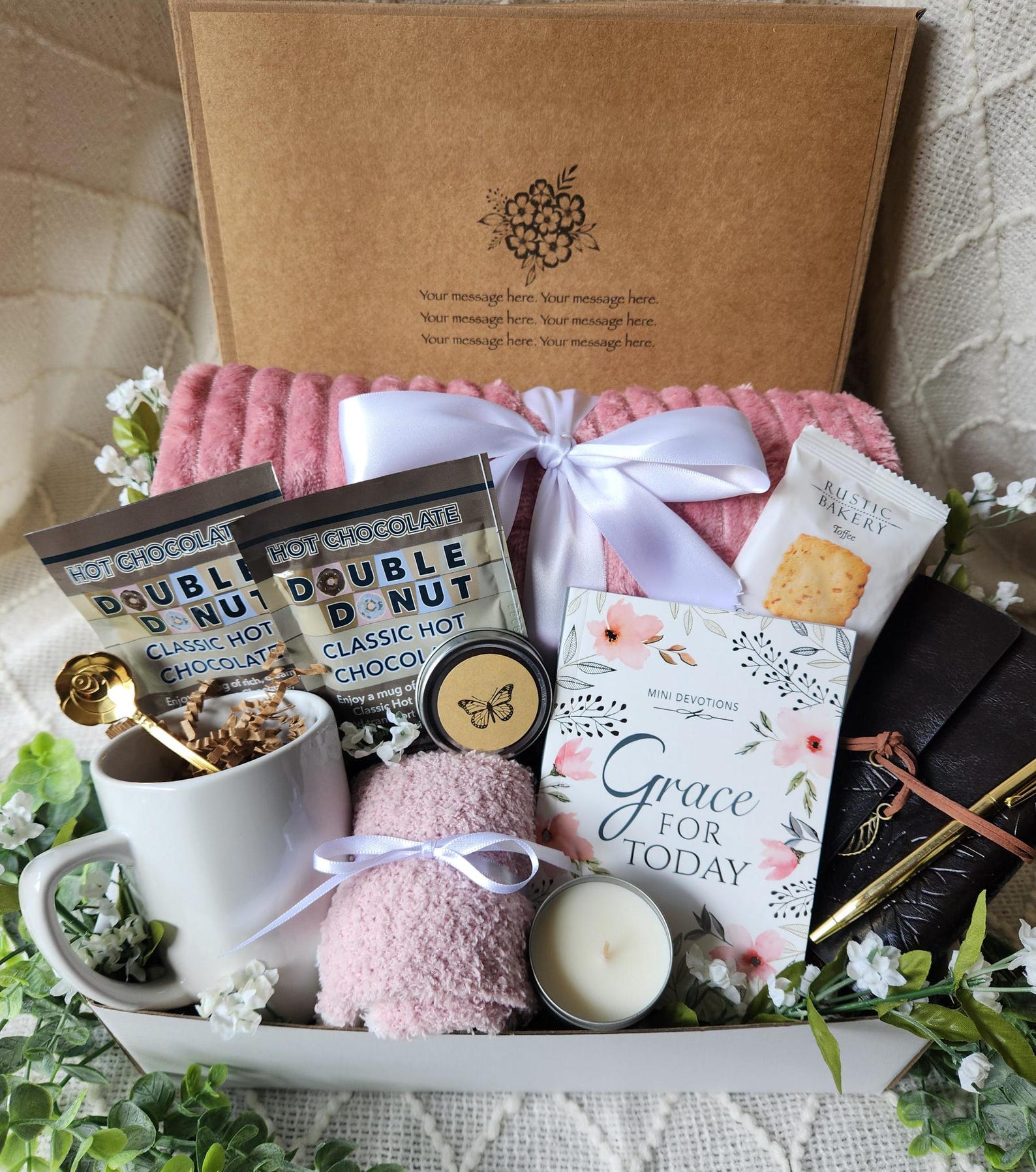 Women's Christian Devotional Box/cozy Gift for Her/college Care Package ...