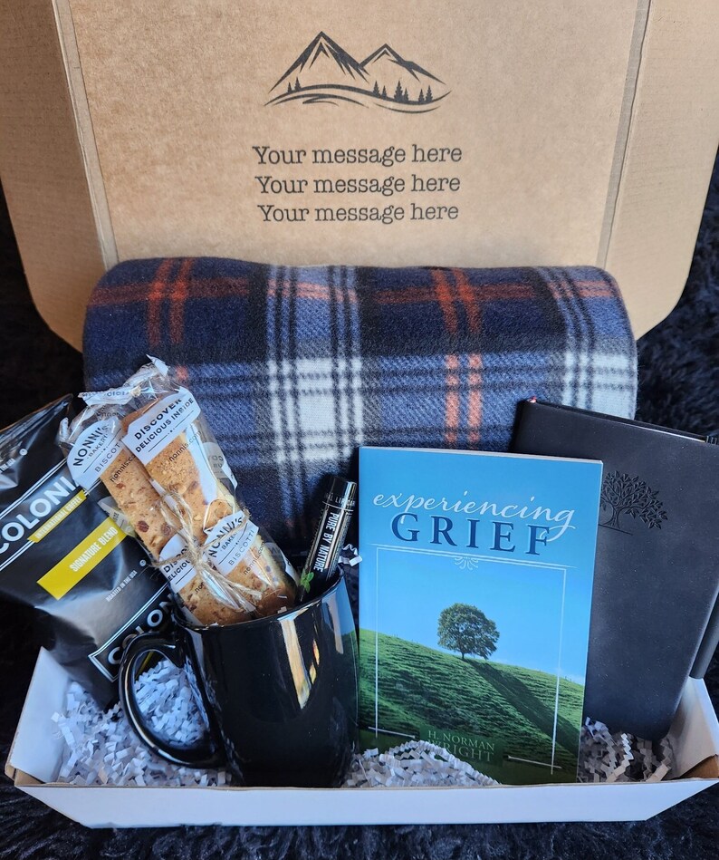 Men's Sympathy Gift Box/grief Care Package/christian Comfort During ...