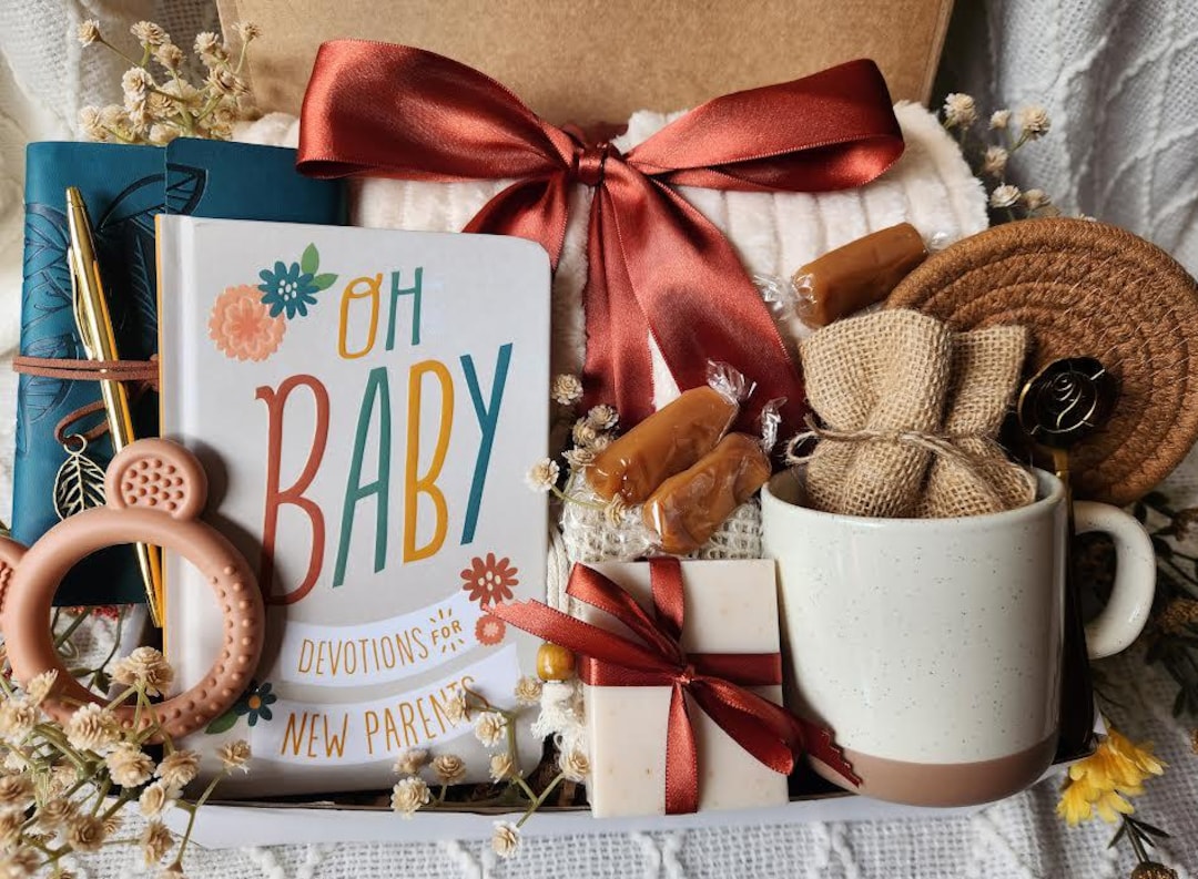 New Mom Christian Gift Box: Postpartum Self Care Package With ...