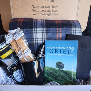 Men's Sympathy Gift Box/grief Care Package/christian Comfort During ...