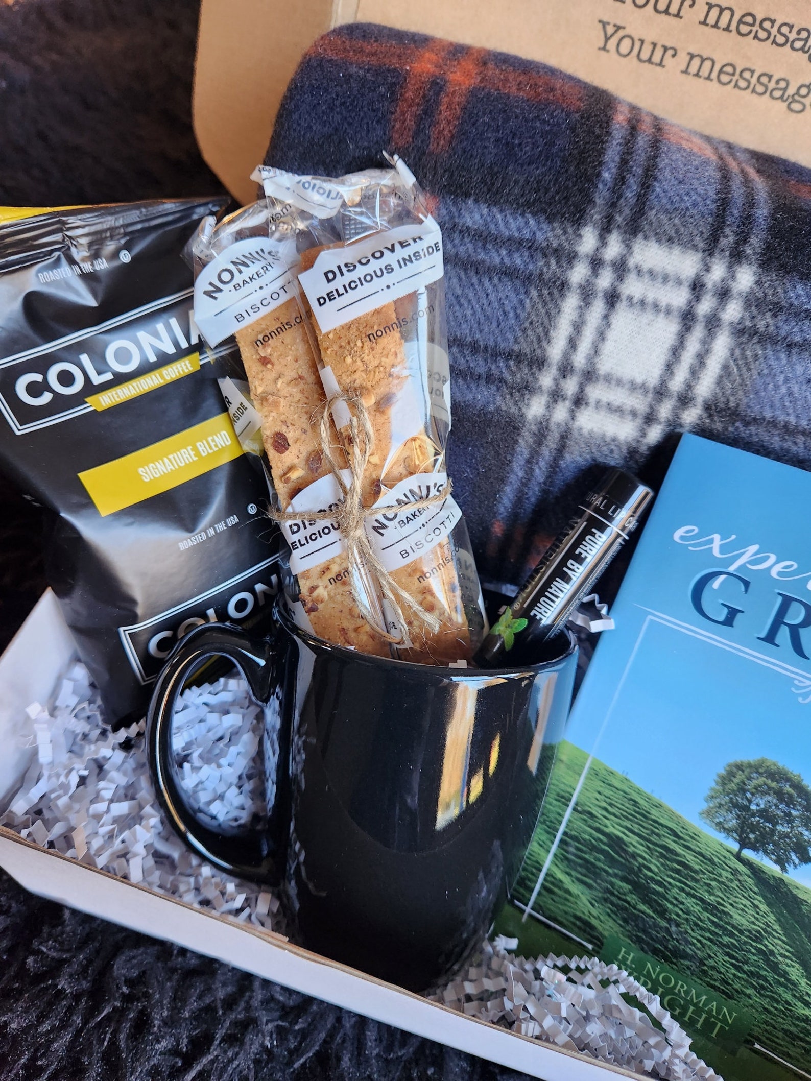 Men's Sympathy Gift Box/grief Care Package/christian Comfort During ...